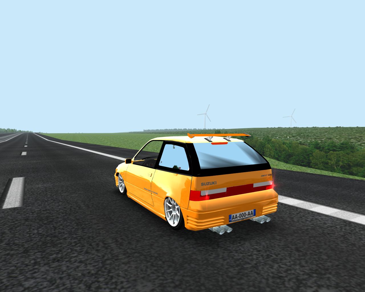 Suzuki Swift Mk2 GTi - Simuladores de coches, volantes y juegos de ...