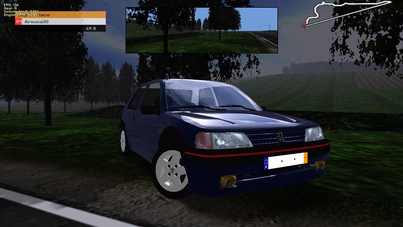 Peugeot 106 mk1 XSI - Simuladores de coches, volantes y juegos de ...
