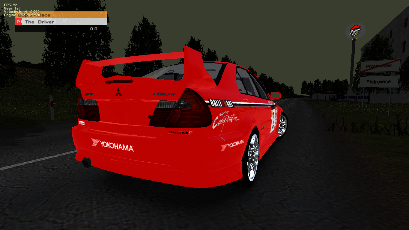 Mitsubishi Lancer Evolution V - Simuladores de coches, volantes y ...